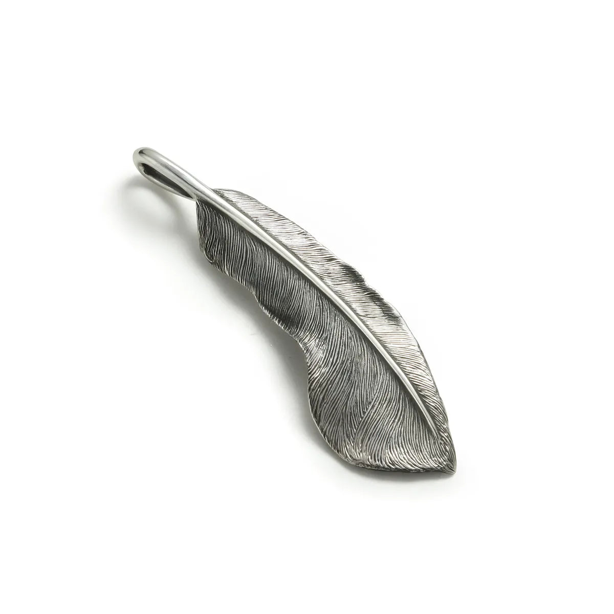 Covert Feather Right Facing Pendant, Large – CRAFTMAN