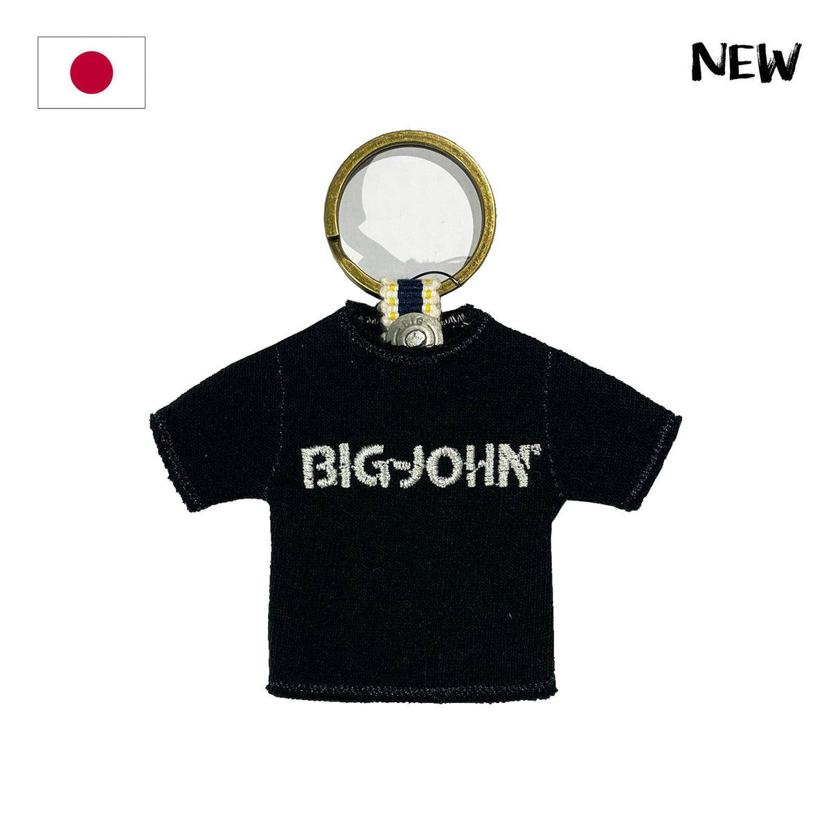 BIG JOHN LOGO TEE - BLACK KEY CHAIN – CRAFTMAN